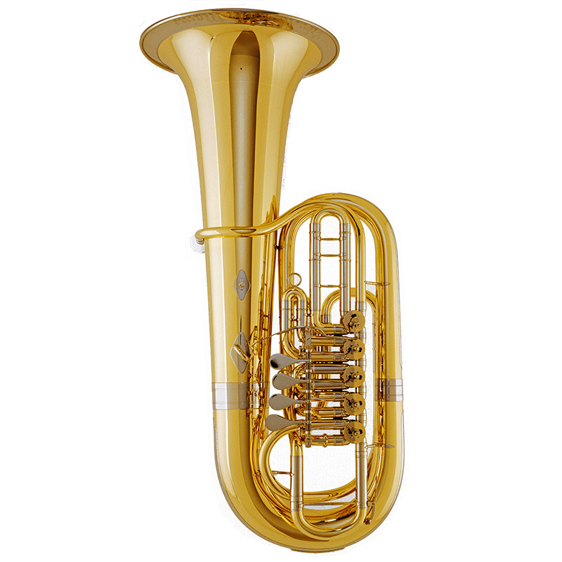 Alexander Model 155 F tuba gold brass