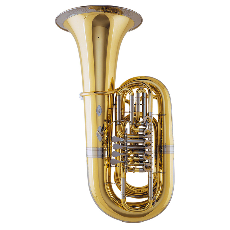 Alexander Model 163 Bb tuba gold brass