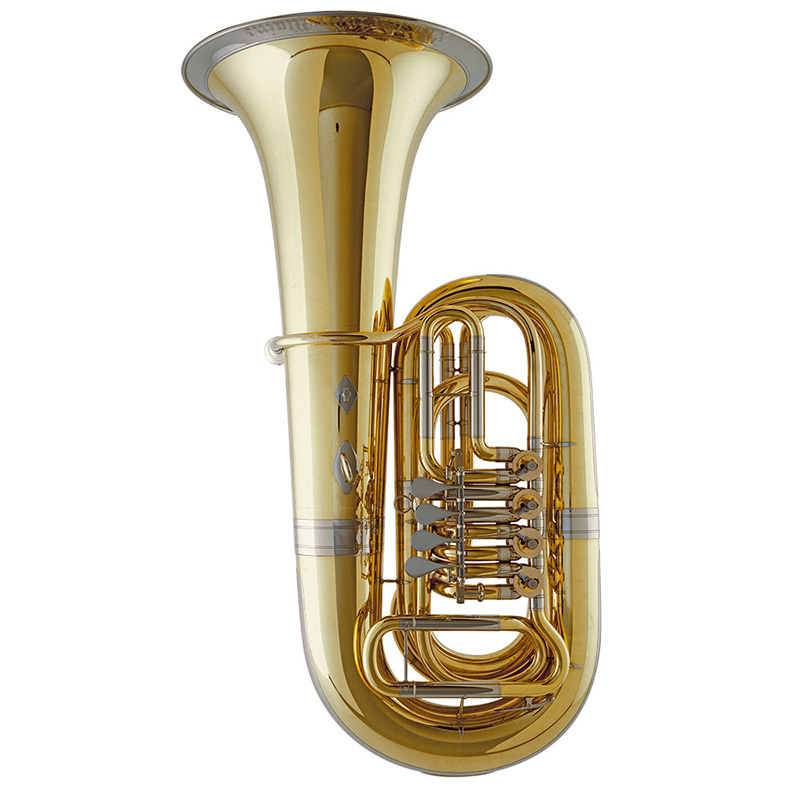 Alexander Model 164 Bb tuba gold brass