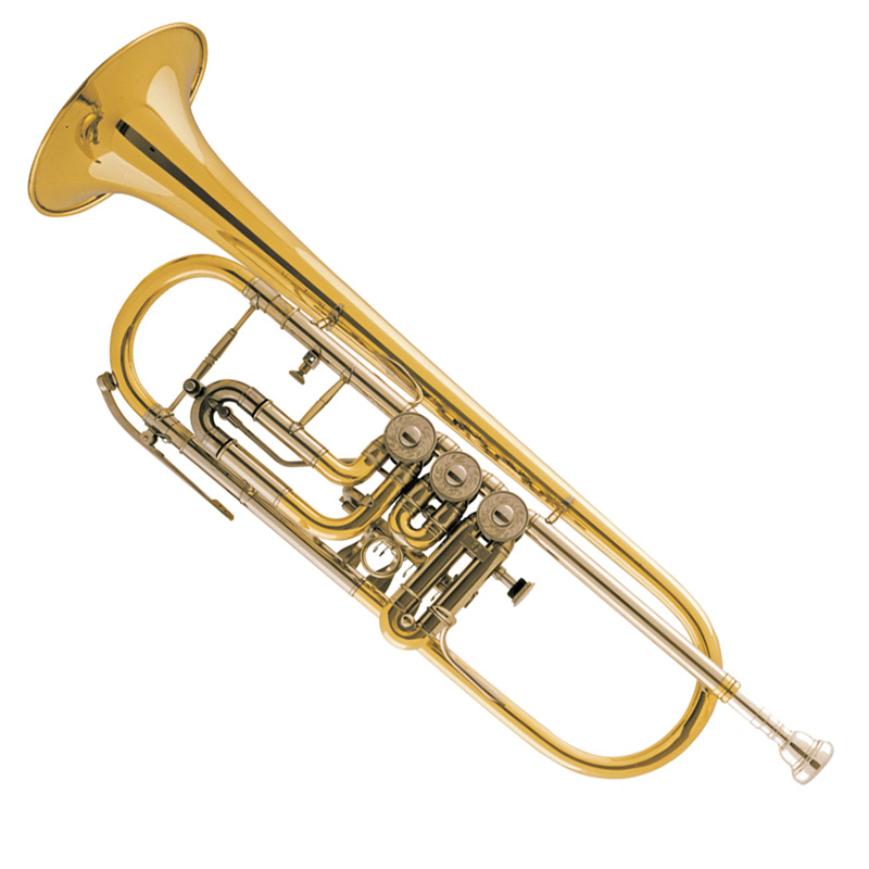 Alexander Model 6 Bb-Concert-Trumpet gold brass