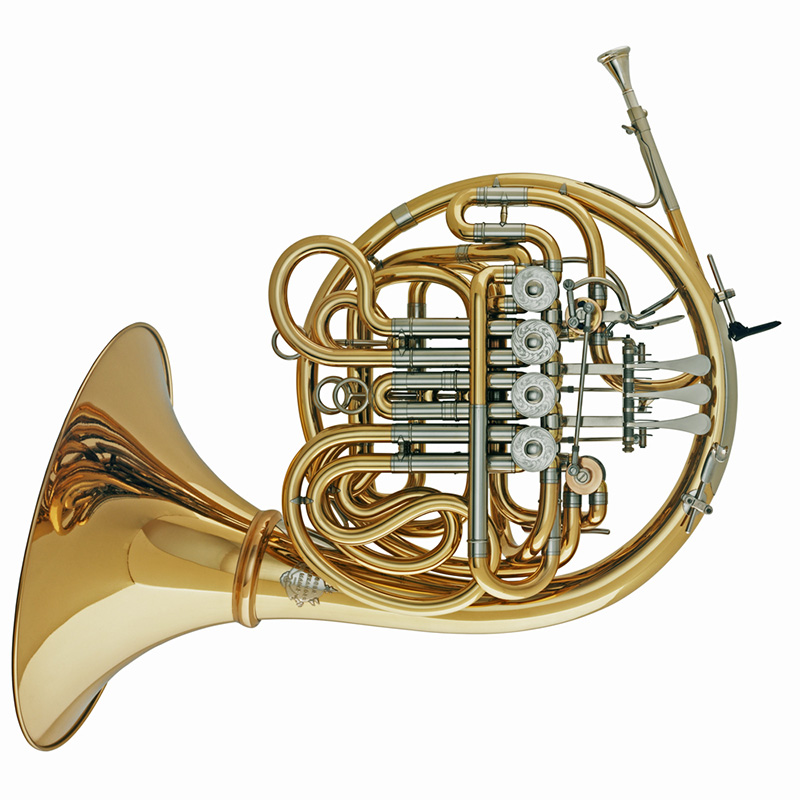 Alexander Model 303 F/Bb/High F Triple Horn gold brass
