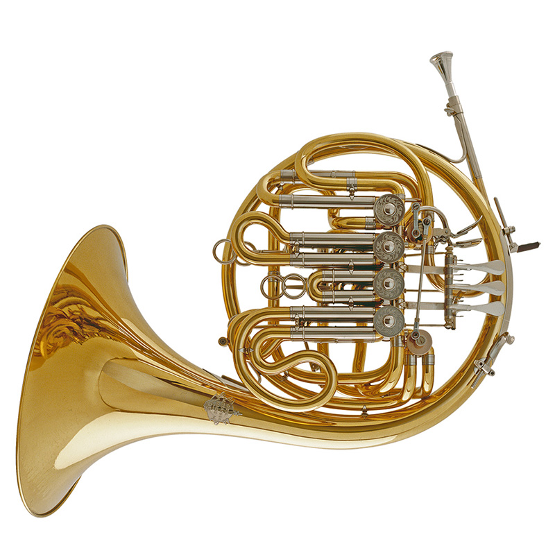 Alexander Model 309 F/Bb/High F Triple Horn gold brass