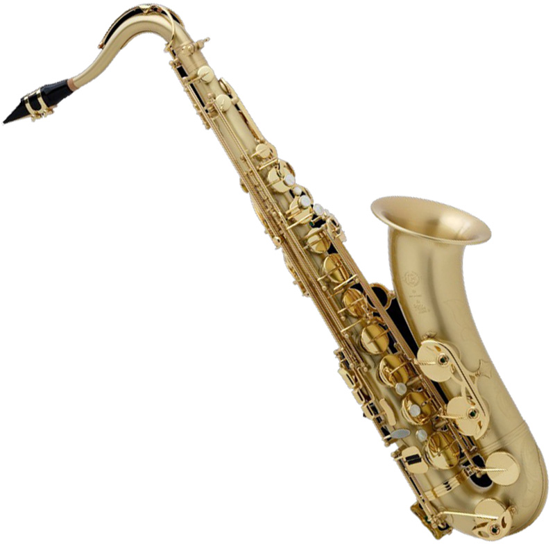 Selmer Super Action 80 Series II B-flat Tenor Saxophone Brushed Gold Lacquerengraved / Gold lacquered keys