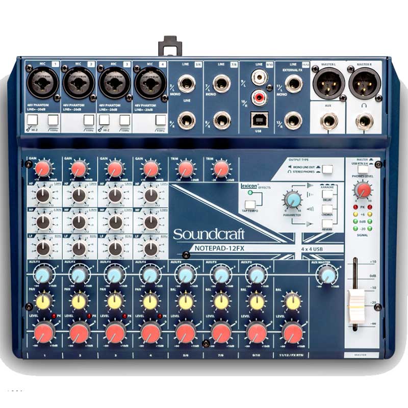 Soundcraft Notepad 12FX mikseta