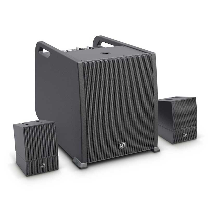 LD Systems CURV 500 AVS Portable Array System AV Set including Speaker Cables