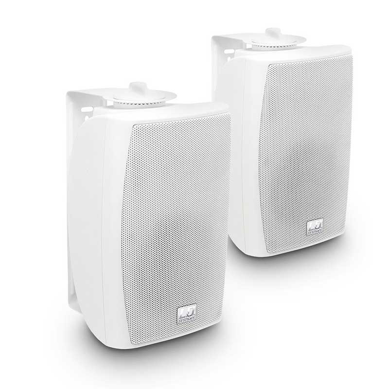 LD Systems Contractor CWMS 42 W 100 V 4″ 2-way Wall Mount Speaker 100 V white (pair)