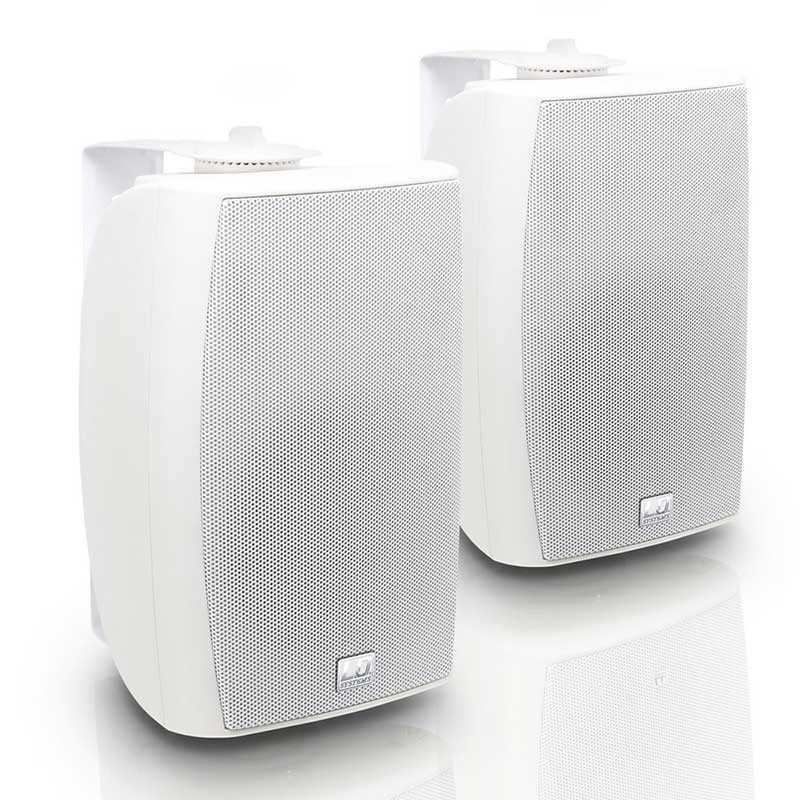 LD Systems Contractor CWMS 52 W 100 V 5.25″ 2-way Wall Mount Speaker 100 V white (pair)