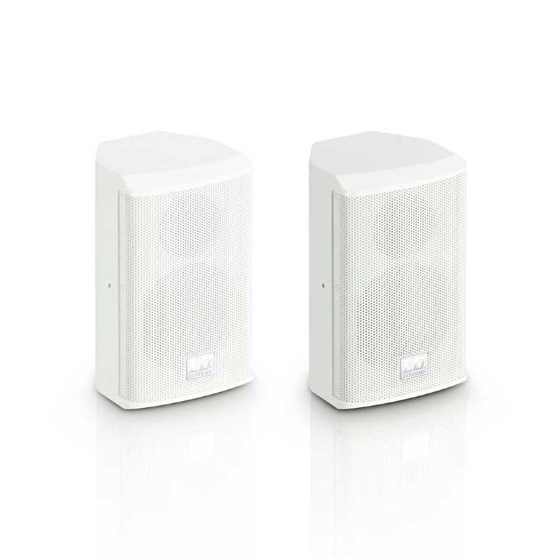 LD Systems SAT 42 G2 W 4″ passive Installation Monitor white (pair)