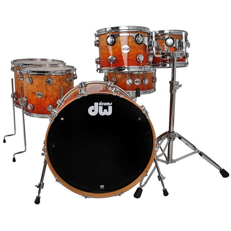 DW Collector’s Series Exotic Tangeringe Fade Lacquer komplet bubnjeva