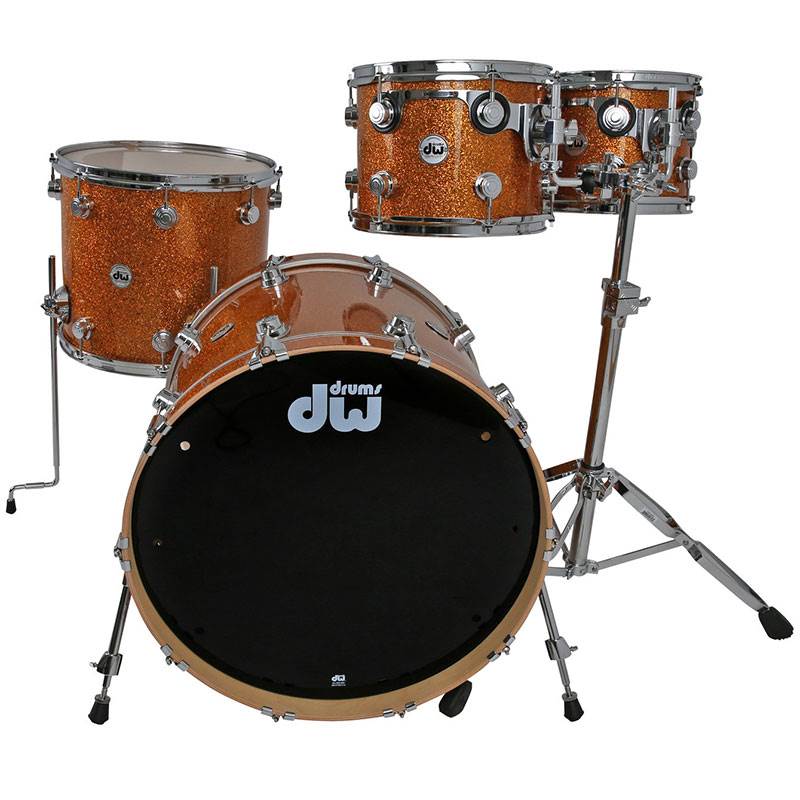 DW Collector’s Series Finish Ply Burnt Orange Glass 4 komplet bubnjeva