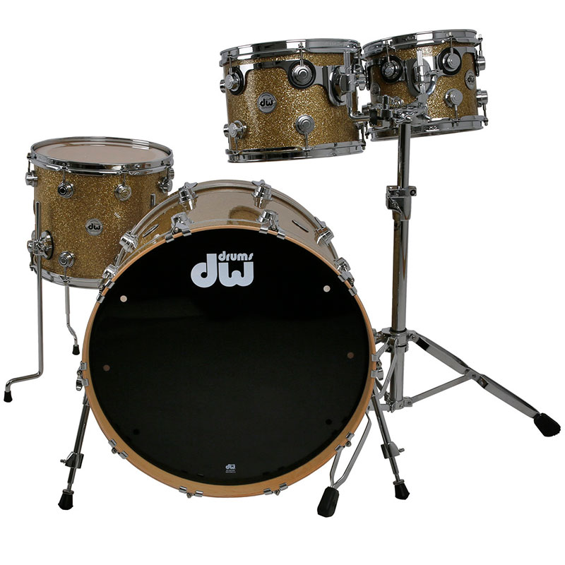 DW Collector’s Series Finish Ply Gold Glass komplet bubnjeva