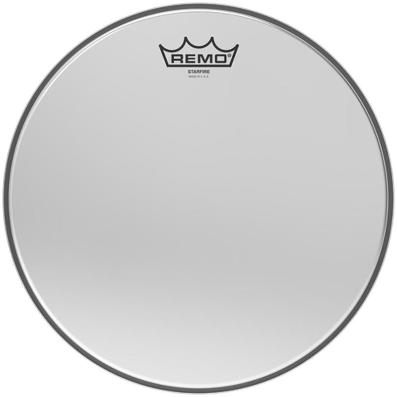 Remo 12″ Ambassador Starfire Chrome