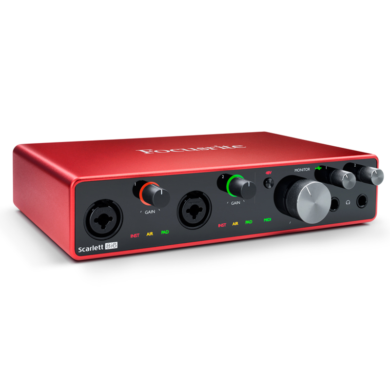 Focusrite Scarlett 8i6 3rd gen audio interfejs