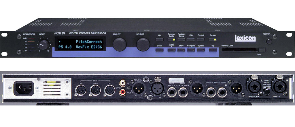 Lexicon PCM81 Digital Effects System