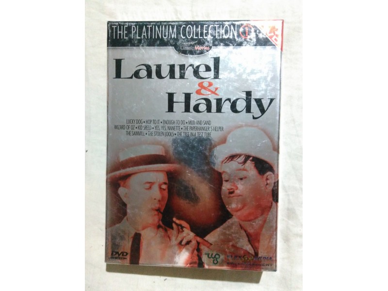 Laurel and Hardy , 5 dvd-a