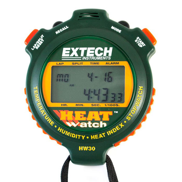 Extech digitalna štoperica sa prikazom temperature, vlage i termičkog indeksa HW 30
