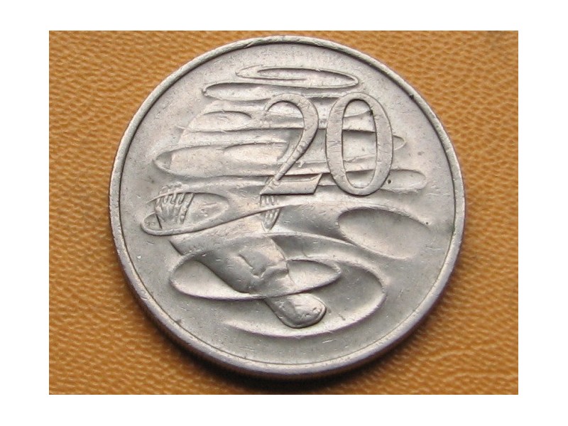 Australija - 20 Cents 1981 - Kljunar *