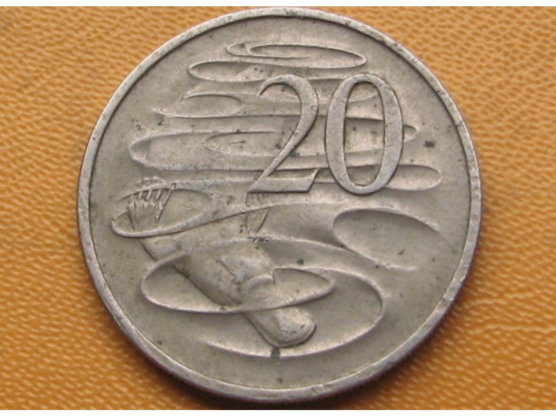 Australija - 20 Cents 1968 - Kljunar *