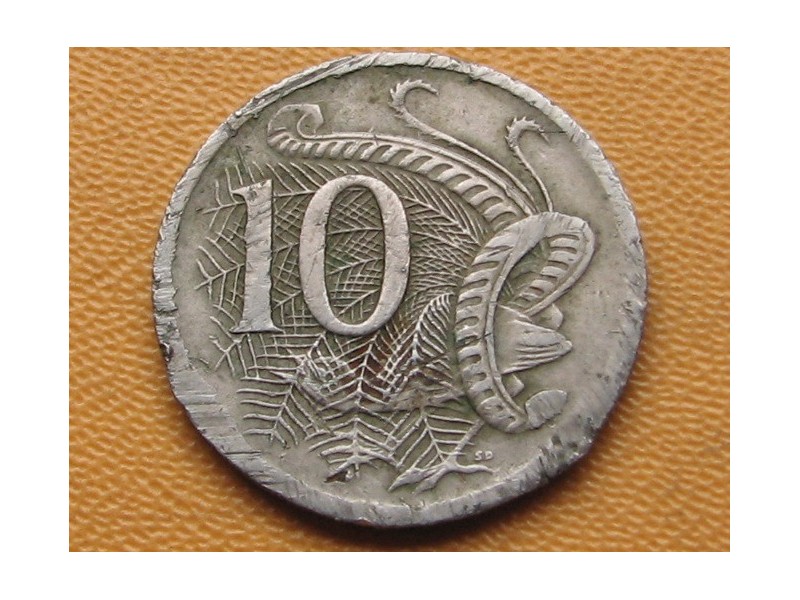 Australija - 10 Cents - Elizabeth II 1967