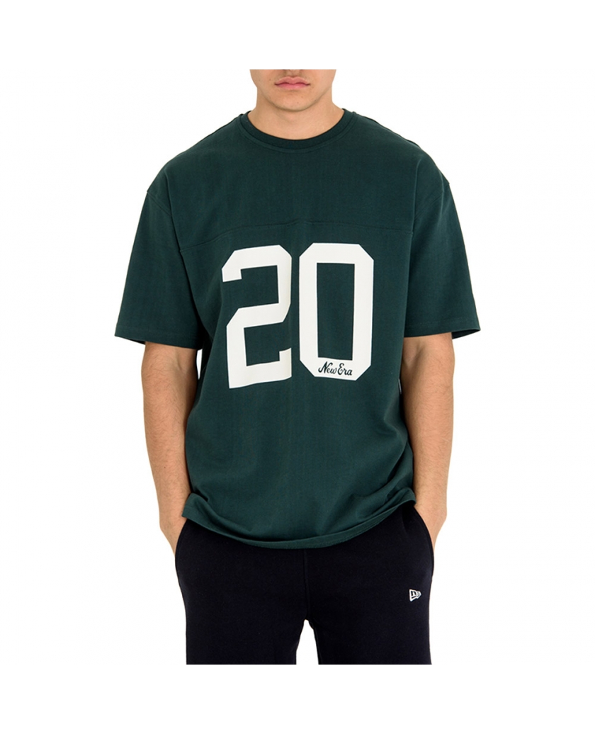 NEW ERA GREEN JERSEY TEE
