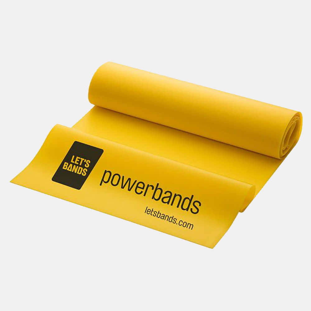 LET’S BANDS POWERBANDS FLEX (LIGHT) ŽUTA ELASTIČNA TRAKA ZA VEŽBANJE