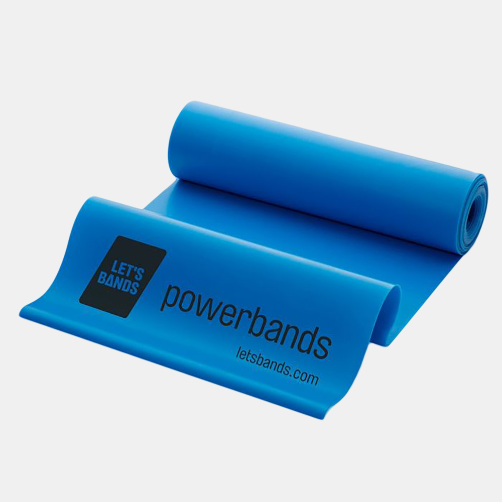 LET’S BANDS POWERBANDS FLEX (HEAVY) PLAVA ELASTIČNA TRAKA ZA VEŽBANJE