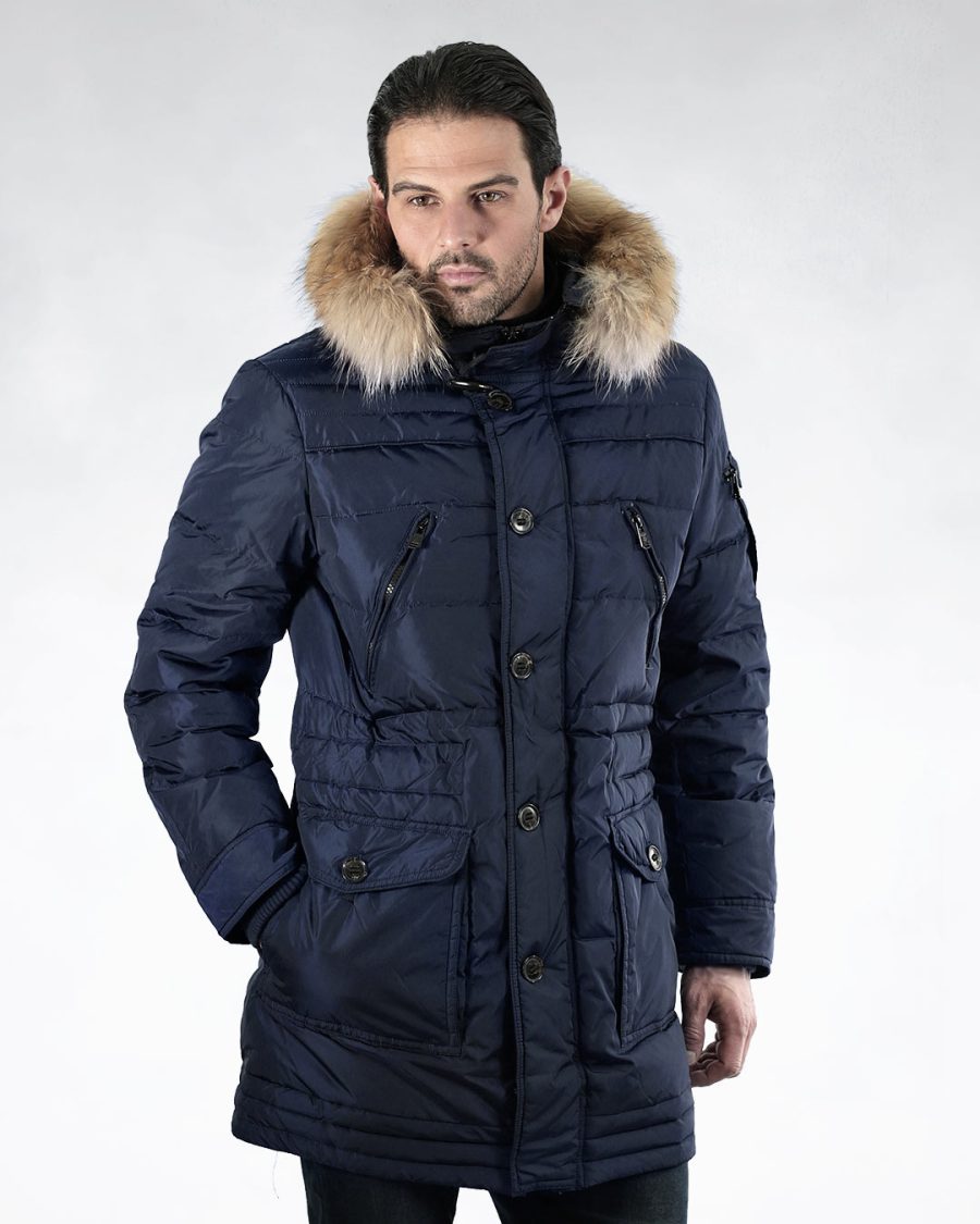 Muška zimska jakna – Sportska i Casual – Staff Alaska – Teget