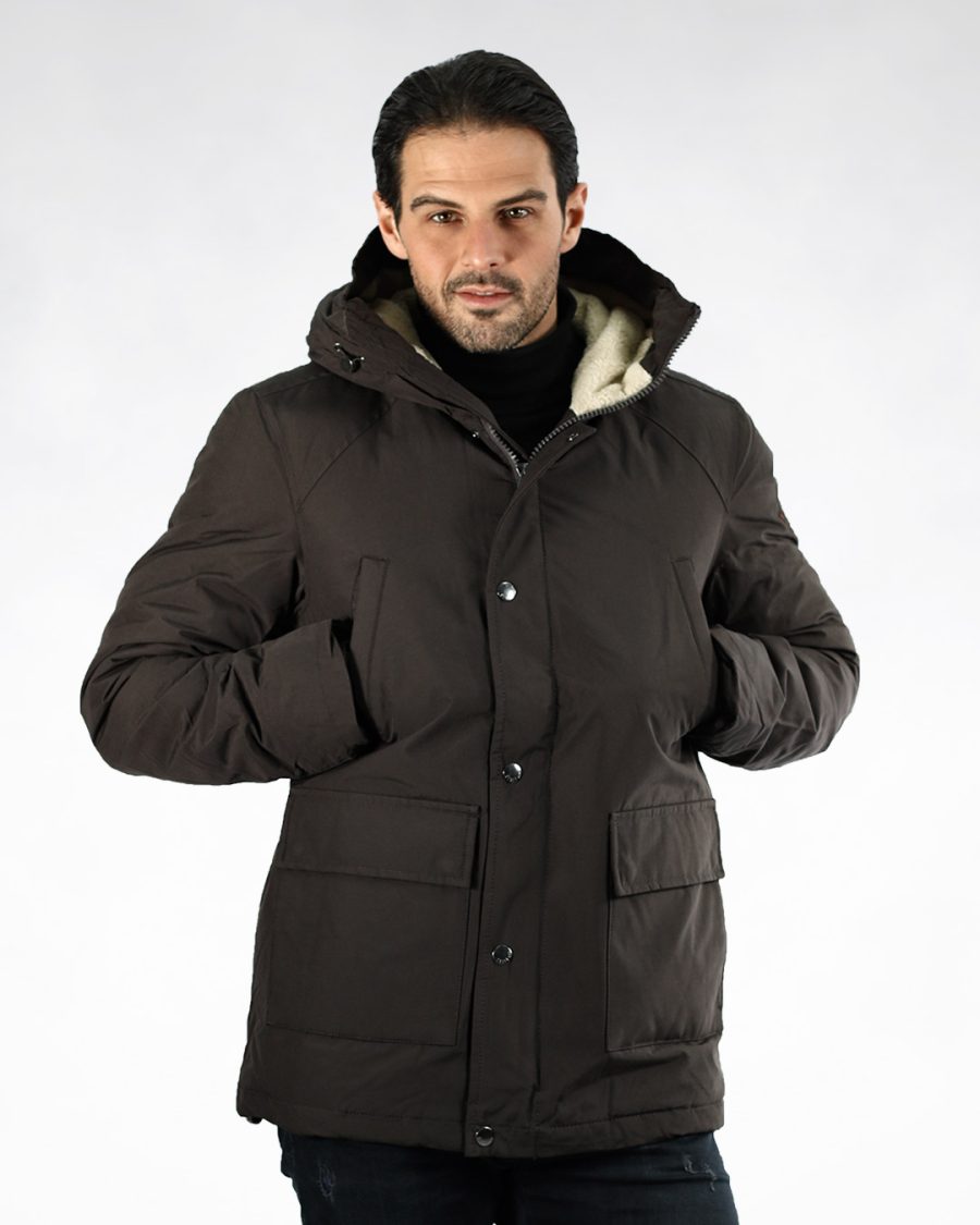 Muška zimska jakna – Sportska i Casual- Staff Blake – Braon