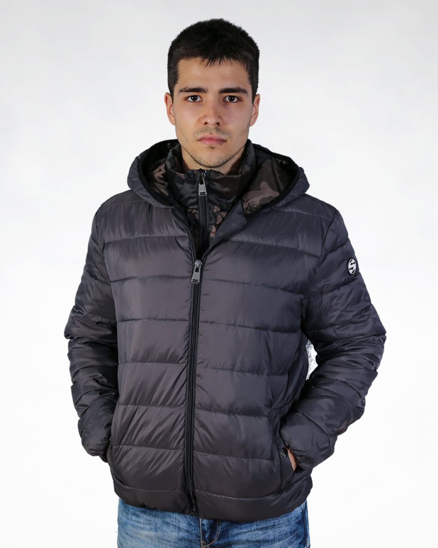 Muška zimska jakna – Sportska i Casual – Staff Tom – Siva