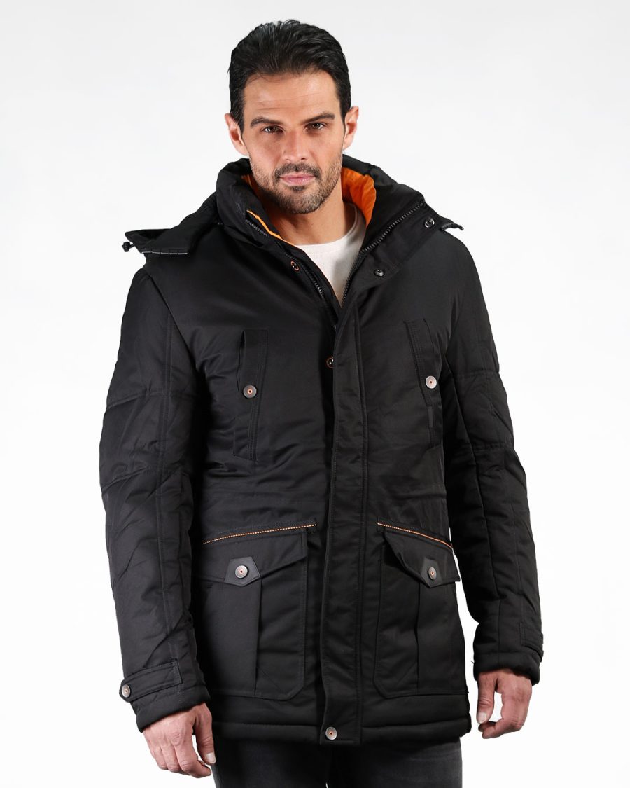 Muška zimska jakna – Sportska i Casual – 82583-1 – Crna