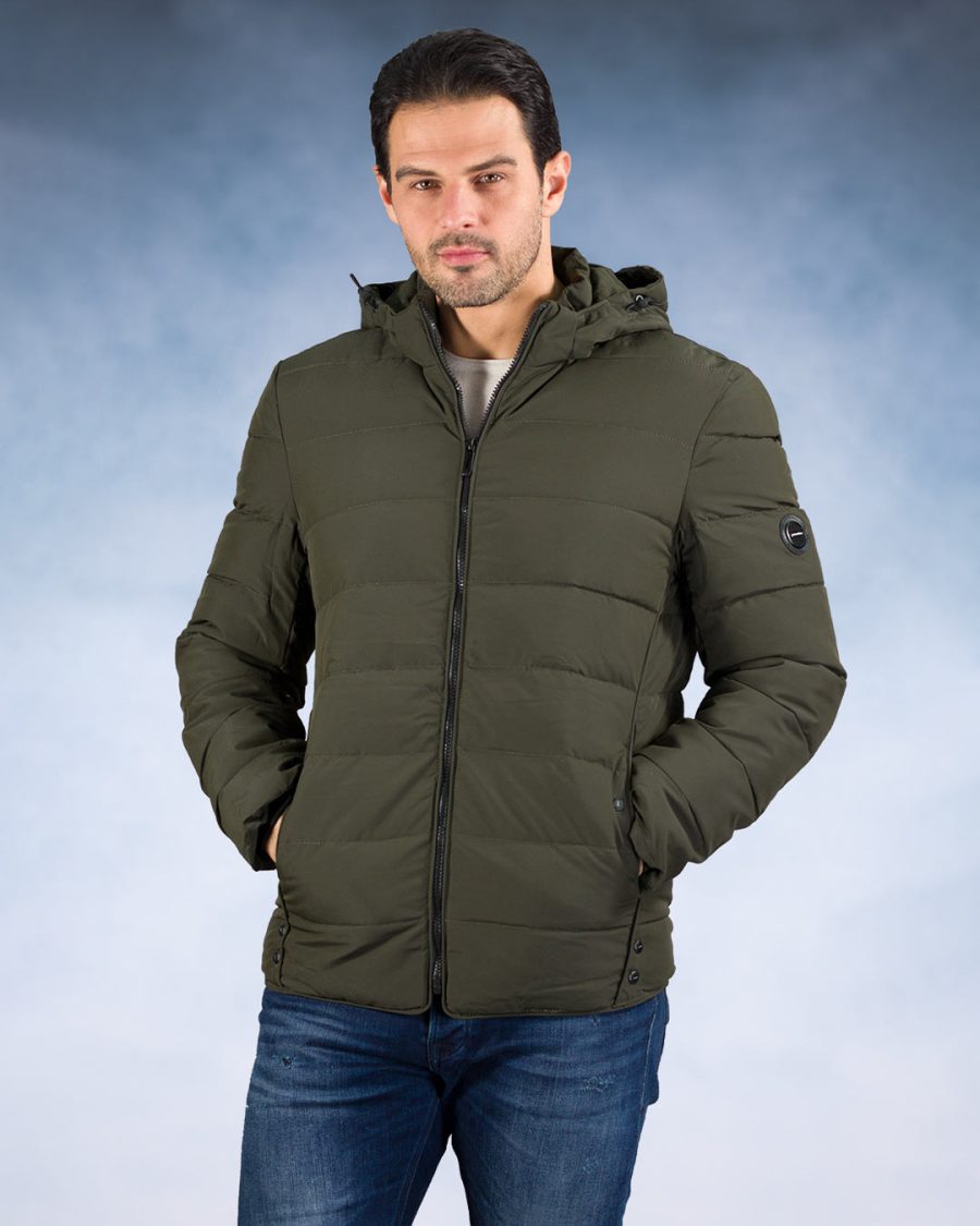Muška zimska jakna – Sportska i Casual – 8106 – Tamno zelena