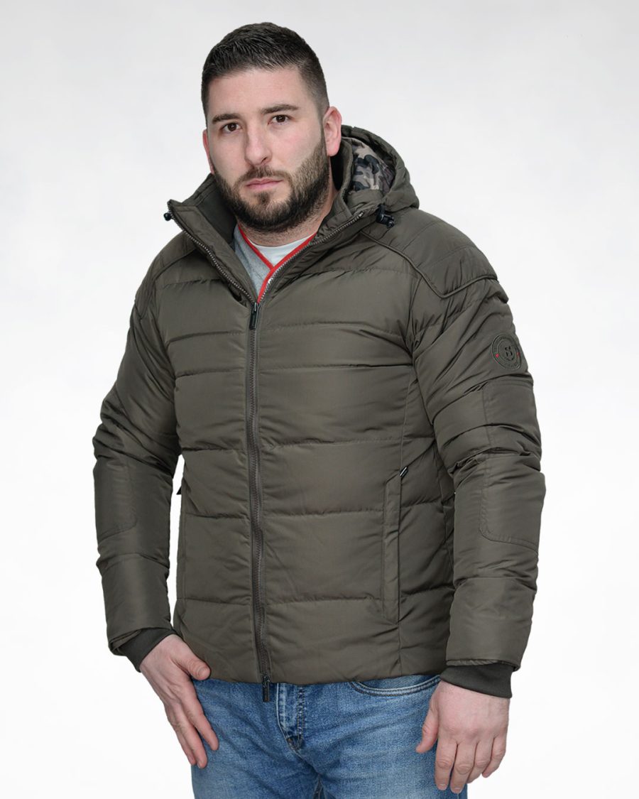 Muška zimska jakna – Sportska i Casual – Staff Gabriel – Braon