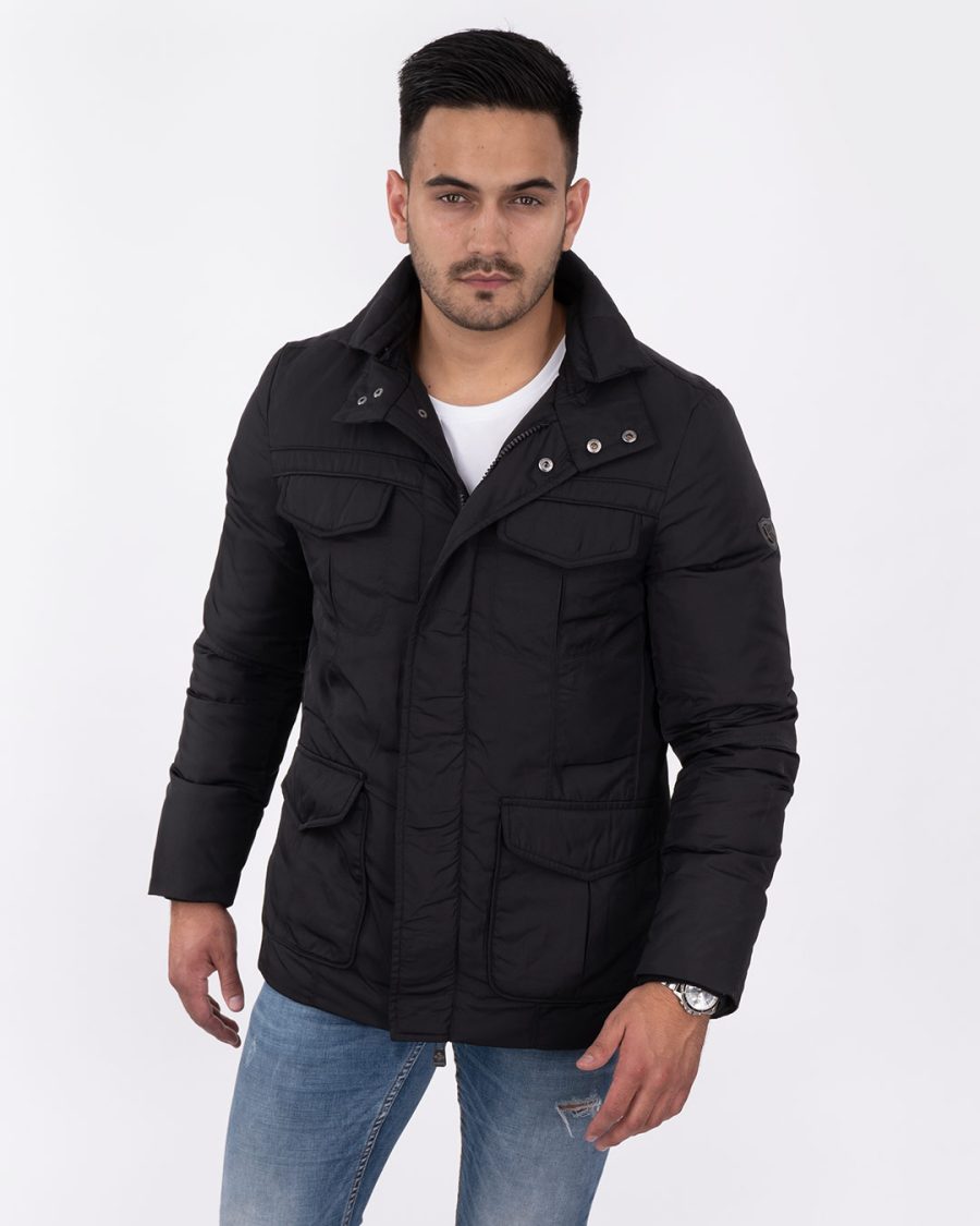 Muška zimska jakna – Sportska i Casual – Invento Artur – Crna