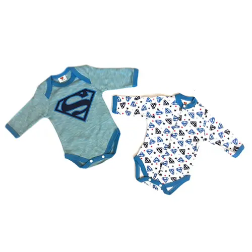 Cimpa bodi za bebe dug rukav- Superman (648372)
