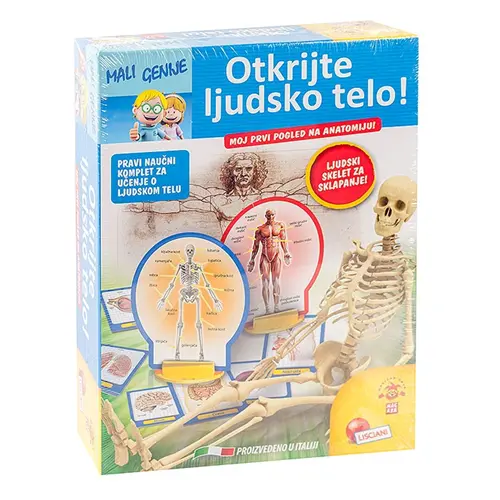 Edukativna igra - Otkrijte ljudsko telo (36488)