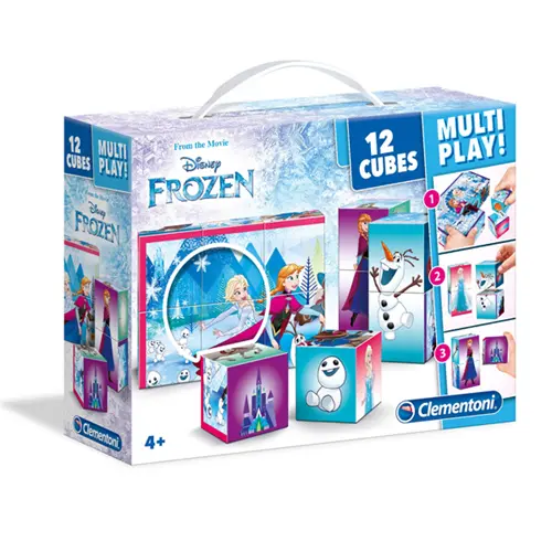 Clementoni kocke multiplay 12 - Frozen (41503)