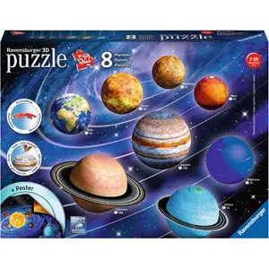 Ravensburger 3D puzzle (slagalice) - Solarni sitem (RA11668)