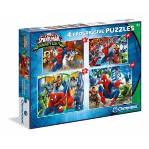 Clementoni Puzzle 4u1 pcs Spiderman (96011)