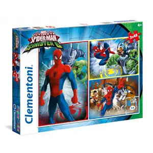 Clementoni Puzzle 3x48 Spiderman (25217)