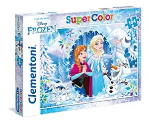 Clementoni Puzzle Super color 104 Frozen (27985)