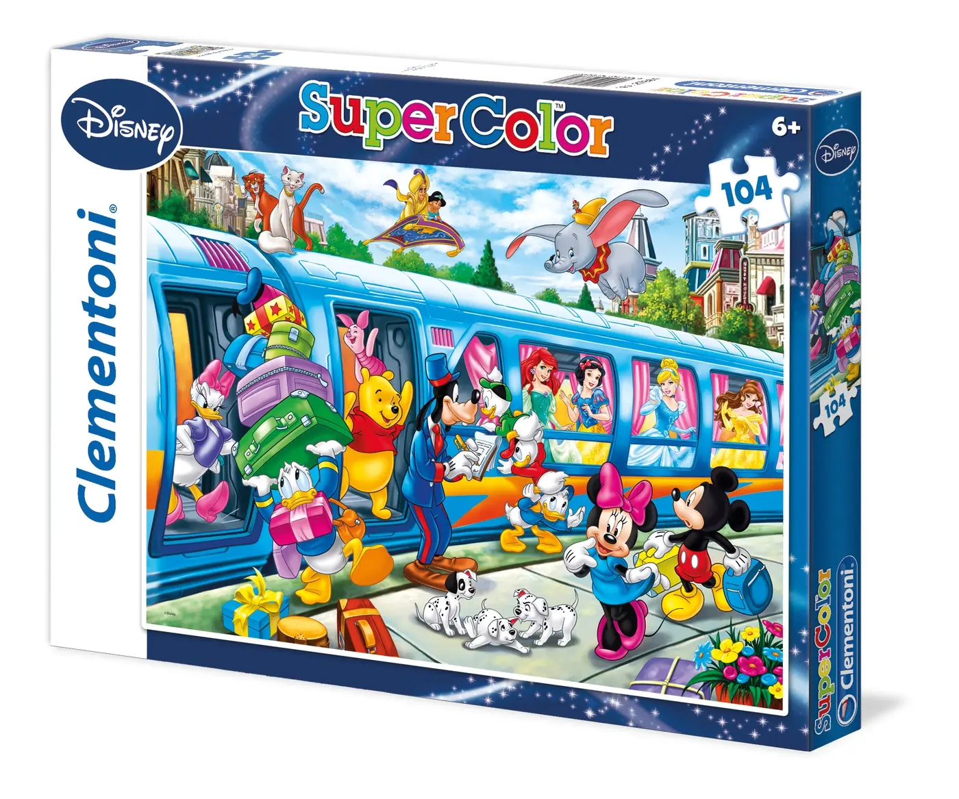 Clementoni Puzzle Super color 104 Disney (27884)