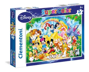 Clementoni Puzzle Super color 60 Pcs Disney (26952)