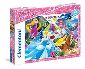 Clementoni Puzzle Super color 60 Pcs Princess (26980)