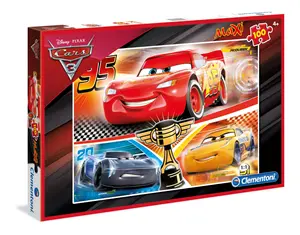 Clementoni Puzzle Maxi 100 Pcs Cars (07532)