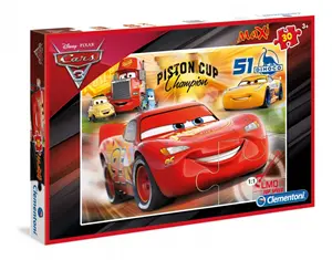 Clementoni Puzzle Maxi 30 Pcs Cars (07438)