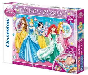 Clementoni Puzzle 104 Pcs Disney princeze (20077)