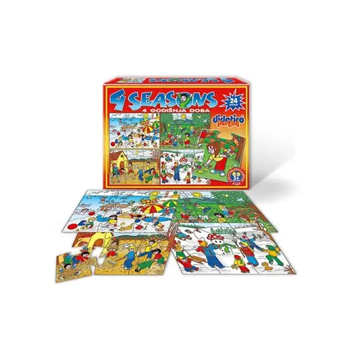 Pertini puzzle slagalica - Godišnja doba (1227)