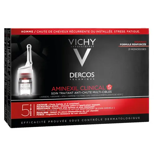 VICHY DECROS AMINEX CLINICAL AMPULE ZA MUŠKARCE A21 2748