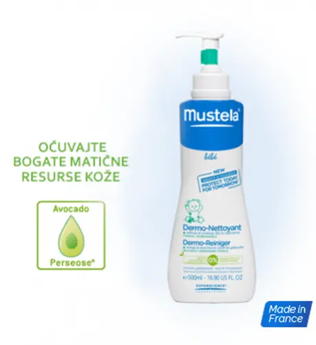 MUSTELA GEL ZA PRANJE NOVOROĐENČADI 500ml