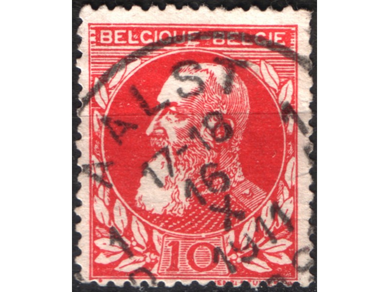 kt304ly 01.maj1905 Belgie Mi71(-o-)G 1/7